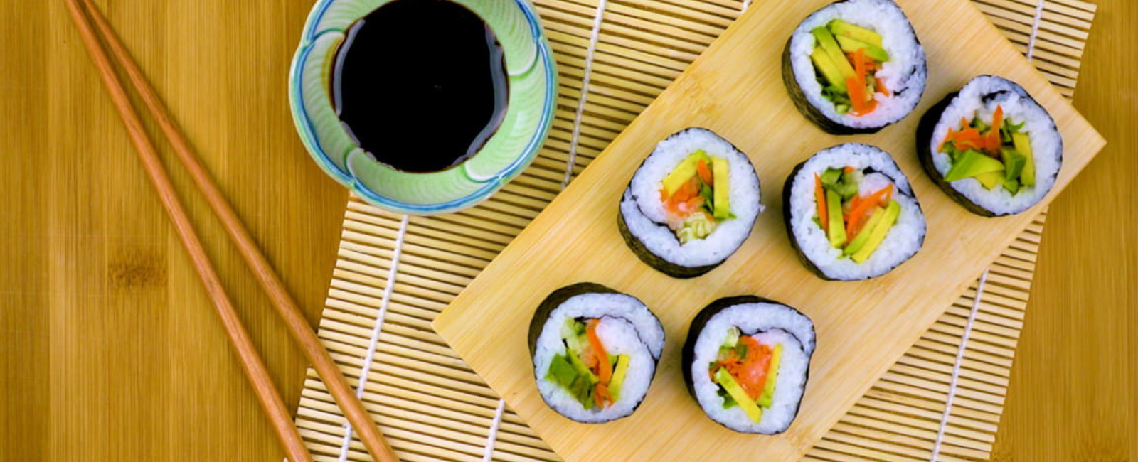 Quick-Pickled Vegetable Sushi Rolls with Avocado | Tufts Health Plan ...